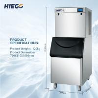 China 22mm Automatic Ice Machine 300kg Portable Ice Cube Maker R404a for sale
