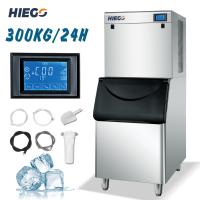 China Commercial 300Kg Cube Ice Maker R404a Air Cooling Full Automatic for sale