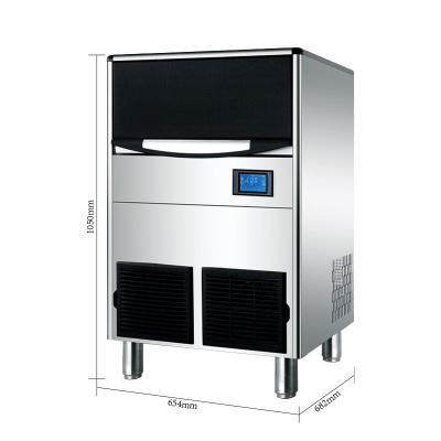China 760w Automatic Ice Machine 120kg Commercial Ice Maker Machine 110 220V for sale