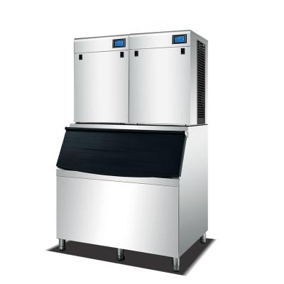 China R404a Automatic Ice Making Machine 800kg 220v Industrial Ice Maker for sale