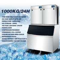China 1Ton Cube Ice Maker Machine Crystal 1000kg/24H Big Capacity Ice Maker for sale