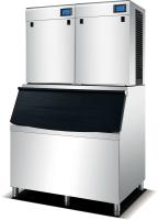 China 2000Lbs Ice Cube Maker With Bin Air Cooled 1000Kg/24H for sale