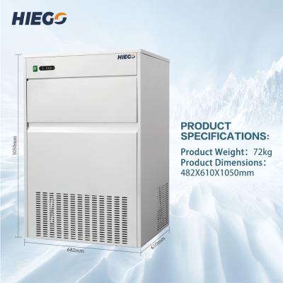 China Commercial Nugget Ice Machine Portable 100kg Air Cooling Bullet Ice Maker For Home for sale