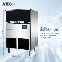 China 45kg Crescent Ice Machine 100kg Clear Ice Cube Maker Air Cooling for sale