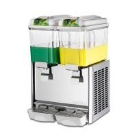 China 12L*2 2 Tanks Stainless Juice Dispenser Machine Full Automatic for sale