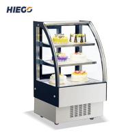China 310l 390l Counter Top Cake Display Chiller Stand Refrigerator Table Top Cake Showcase 530l for sale