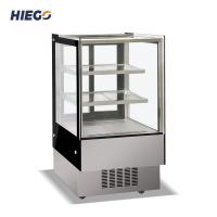 China 50-60hz Cake Display Showcase Refrigerator Stand Countertop Cake Display Case for sale