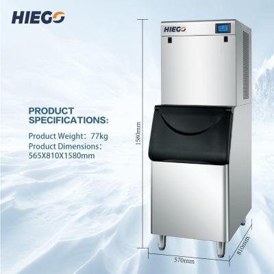 China 150kg Per Day Commercial Ice Cube Maker Machine For Sale 1 Year Warranty for sale