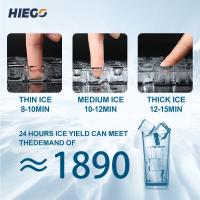 China 80kg Automatic Water Flowing Vertical Bolck Cube Ice Maker Making Machine for sale
