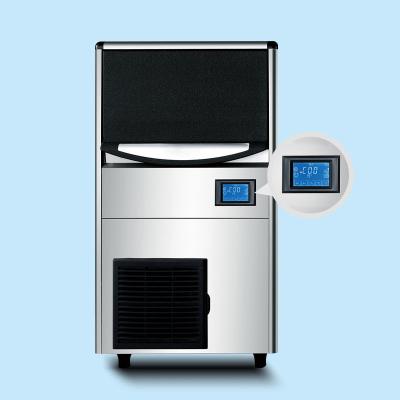 China Home Use Factory 60KG/24H Cube Ice Maker Machine Full-Automatic Ice Bin Maker for sale