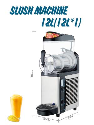 China Fully Automatic Single Bowl Slush Machine For Frozen Drink Smooth Margarita Slushy Maker for sale