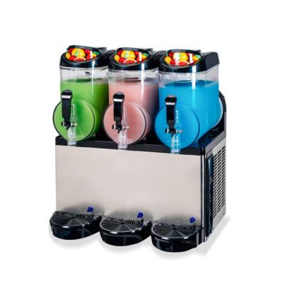 China Big Capacity 36l 3 Tank Slush Machine 12Lx3 Treble Slush Puppy Maker for sale