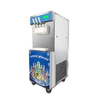 China 58L/H Commercial Ice Cream Machine A Glace Air Cooling Italian Gelato Maker for sale
