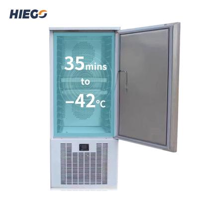 China 15 Trays Blast Freezer Chiller Fast Freezing , 1500w Commercial Blast Chiller for sale