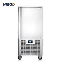 China 15 10 Pan Scommercial Flash Freezer 5 Pans Blast Chiller Shock Freezer for sale