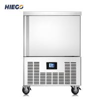 China 5 Trays Automatic Cold Storage Blast Freezer Chiller Countertop Defrost for sale