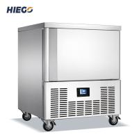 China 5 Trays Automatic Cold Storage Blast Freezer Chiller Countertop Defrost for sale