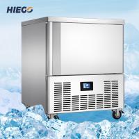 China 5 Trays Automatic Cold Storage Blast Freezer Chiller Countertop Defrost for sale
