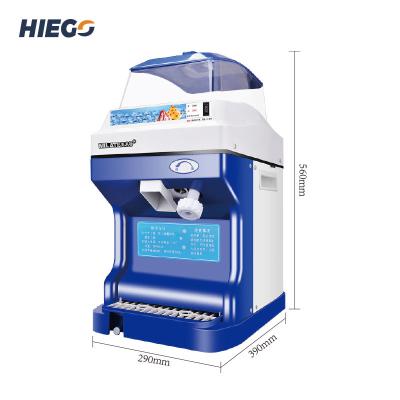 China 300KGS Per Hour Snow Ice Shaver Machine 320rpm Commercial Shaved Ice Maker 300w for sale