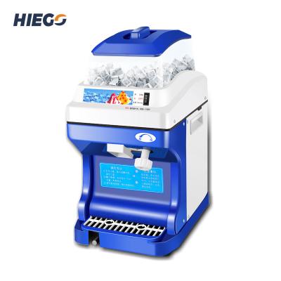 China Electrical Ice Shaver 300W Snow Cone Machine Desktop With Adjustable Ice Texture For Home And Commercial for sale