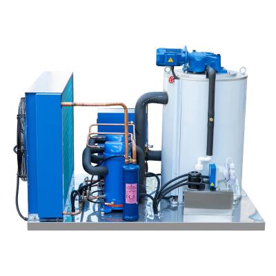 China 500kg/24H Industrial Flake Ice Machine Fully Automatic R404a Commercial Snow Cone Maker for sale