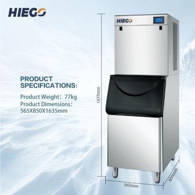 China 150kg Crescent Shaped Ice Maker Daily Capacity R404 Half Moon Ice Maker for sale