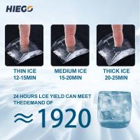 China 150kg Crescent Shaped Ice Maker Daily Capacity R404 Half Moon Ice Maker for sale