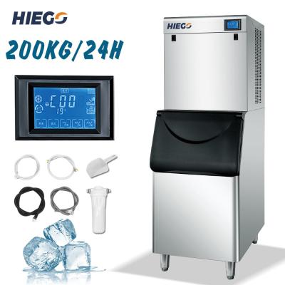China 200kg Crescent Ice Machine Drinking Bar Coffee Ice Maker Air Cooling for sale