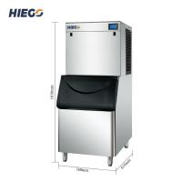 China Automatic Ice Machine 250KG/24H 22x22x22mm Commercial Ice Machine With Bin 150kg for sale