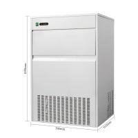 China Undercounter 120 Kg/24H Commercial Nugget Ice Machine Bullet Ice Cube Machine for sale