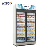 China Commercial Cold Drink Freezer Pepsi Beer Cool Glass Door Refrigerator 1000L for sale