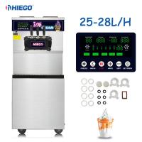China Mobile Gelato Maker Commercial 36l Hotel Commercial Ice Cream Machine for sale