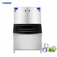China Medium Sized Stainless Steel Ice Cube Manufacturing Machine With 1 Ton / Day Production for sale