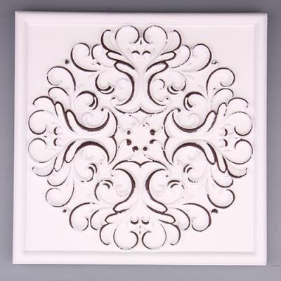 China Mdf wood white wall art home decor for sale