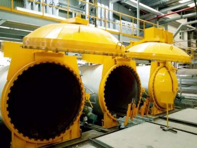 China AAC autoclave for steam-cured building materials with fully condensation and drainage system for sale