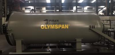 China Composite Materials Pressure Vessel Autoclave Temperature With Plc Control System for sale