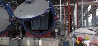China Sand Cement Gypsum AAC Block Autoclave 204 Degrees Celsius Design Temperature for sale