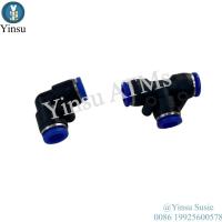 China 009-0027931 ATM Machine Parts NCR S2 90Deg Vacuum Connector Push-In Tube Fitting 0090027931 for sale