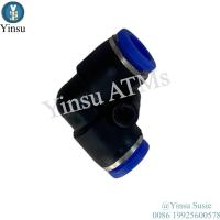 China 009-0027931 ATM Machine Parts NCR S2 90Deg Vacuum Connector Push-In Tube Fitting 0090027931 for sale