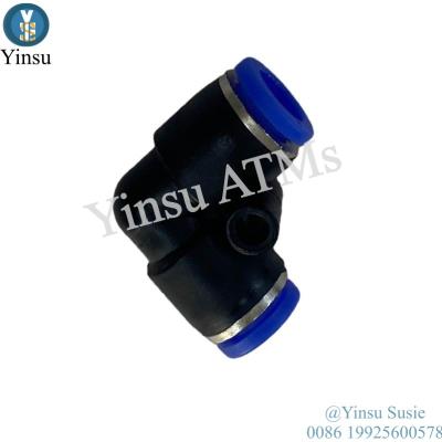 China 009-0027931 ATM Machine Parts NCR S2 90Deg Vacuum Connector Push-In Tube Fitting 0090027931 for sale