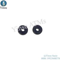 China 7141100309 GRG Banking RC Inlet Roller Assy GRG RC Cassette Black Rubber Roller CRM GRG Banking Parts for sale