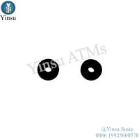China 7141100309 GRG Banking RC Inlet Roller Assy GRG RC Cassette Black Rubber Roller CRM GRG Banking Parts for sale