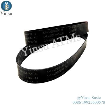 China 31430484 14x256X0.65 Glory UW-600 Belt Glory Banknote Counting Machine Parts Glory Banknote Sorter Belt 14*256*0.65 3143-0484 for sale