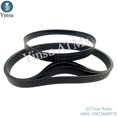 China A008518 ATM Belt 10*291.2*0.65mm Glory NMD100 Delarue Talaris NMD100 Atm Machine Parts for sale