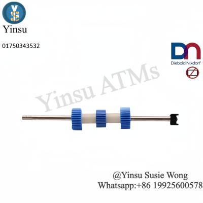 China 01750343532 ATM Machine Spare Parts Diebold Nixdorf DN200 RM4 RM3 VS Module Draw Shaft Assy Blue 1750106232 for sale