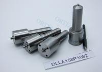 China High Durability DENSO Injector Nozzle Silver Color 0 . 12MM Hole DLLA158P1092 for sale