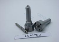 China Silver Oil Dispenser Nozzle , Durable Steel Common Rail Nozzle L076PBD for sale