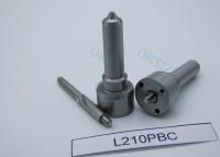 China Spray Type Diesel Fuel Nozzle , Silvery Needle Color Oil Jet Nozzle L210 PBC for sale