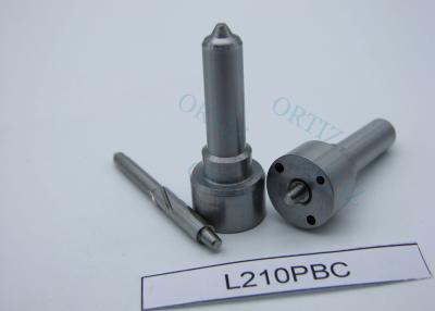 China Spray Type Diesel Fuel Nozzle , Silvery Needle Color Oil Jet Nozzle L210 PBC for sale