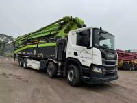 China Zoomlion Large Scale Construction Concrete Truck Mounted 42MPa for sale